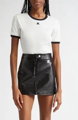 Courreges Crewneck T-shirts For Women
