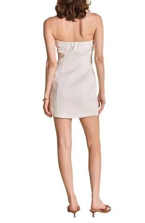 Endless Rose Strapless Mini Dress - White