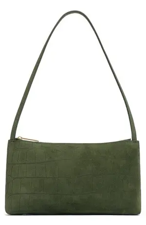 MANSUR GAVRIEL Gaia Leather Shoulder Bag - Moss