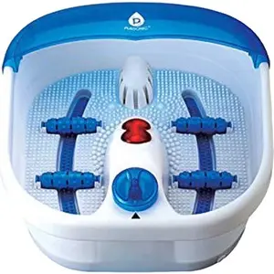 PURSONIC Foot Spa Massager With Tea Tree Oil Foot Salt Scrub - Blue