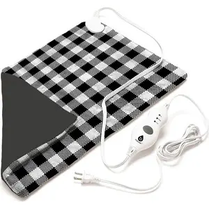 PURSONIC Extra Extra Large Electric Heating Pad - Checkers Pattern