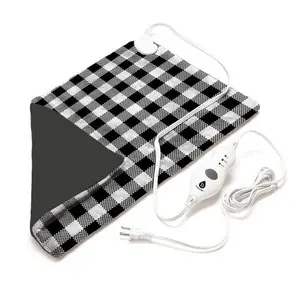 PURSONIC Extra Extra Large Electric Heating Pad - Checkers Pattern