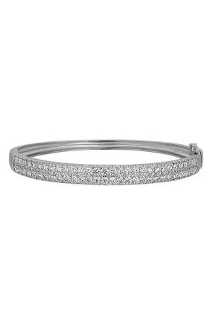 Bony Levy 18k Gold Diamond Bangle - 18k White Gold/ Diamond