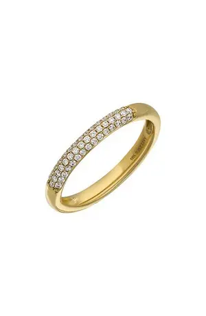 Bony Levy 18k Gold Diamond Stacking Ring - 18k Yellow Gold