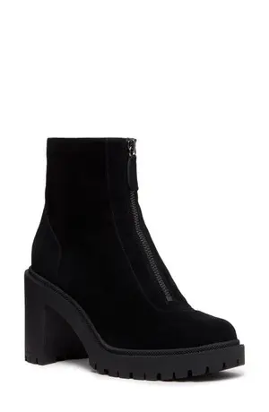 Paige Brianne Water Resistant Lug Sole Bootie