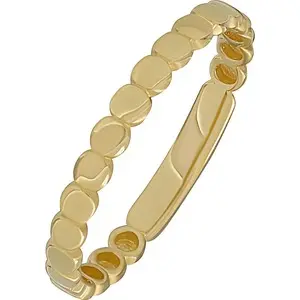 Bony Levy 14k Gold Beaded Stacked Ring - 14k Yellow Gold