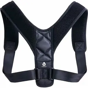 PURSONIC Adjustable Posture Corrector - Black