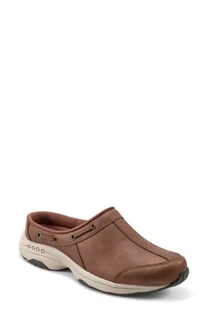 Easy Spirit Travelport Clog - Medium Brown