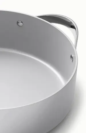 CARAWAY Nonstick Ceramic Rondeau Pan & Lid - Gray