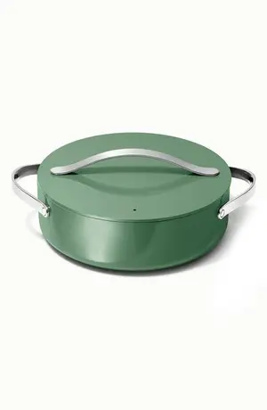 CARAWAY Nonstick Ceramic Rondeau Pan & Lid Sage