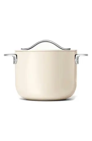 CARAWAY Nonstick Ceramic Petite 2-quart Cooker With Lid - Cream