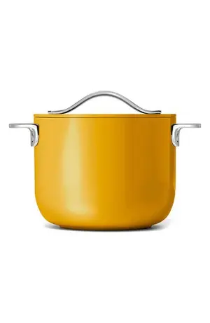 CARAWAY Nonstick Ceramic Petite 2-quart Cooker With Lid - Marigold