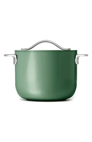 CARAWAY Nonstick Ceramic Petite 2-quart Cooker With Lid - Sage