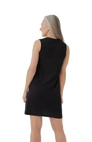 PACT A-line Tank Dress - Black