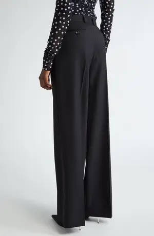 Dolce & Gabbana Wool Flare Leg Trousers