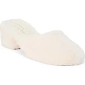 Women's Faux Fur Mules