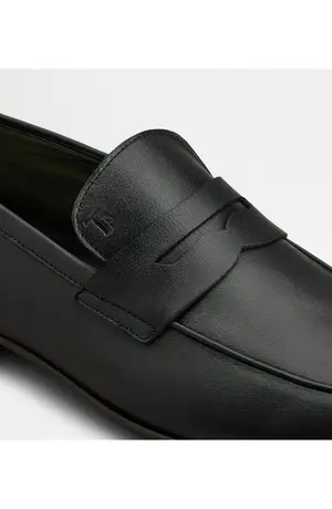 TOD'S Deconstructed Penny Loafer - Nero