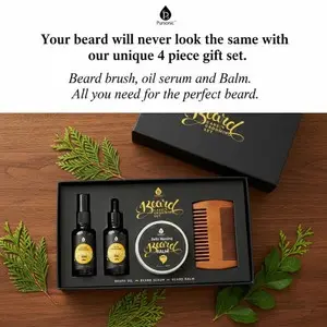 PURSONIC Beard Care Grooming Kit