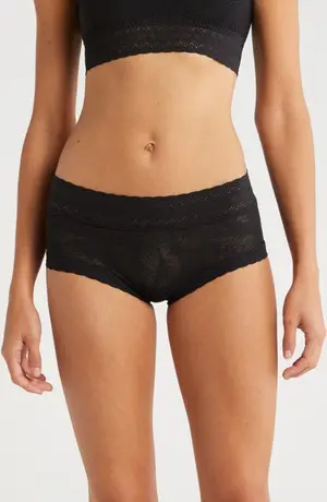 MEUNDIES Allover Lace Hipster Briefs Black