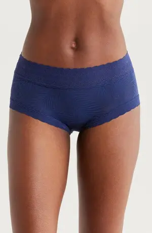 MEUNDIES Allover Lace Hipster Briefs Navy Feather