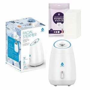 PURSONIC Advanced Facial Steamer & Hydrocolloid Pimple Patch Set - Multicolor