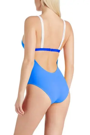 VALIMARE Aruba Double Strap One-piece Swimsuit - Blue