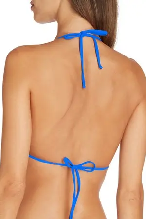 VALIMARE Ibiza Bandage Triangle Bikini Top - Blue