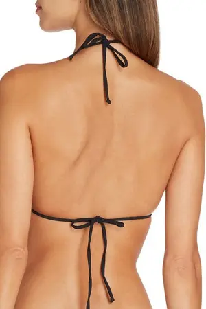 VALIMARE Ibiza Bandage Triangle Bikini Top - Black