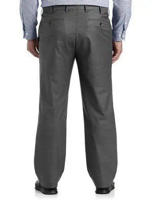 OAK HILL PREMIUM BY DXL Sharkskin Suit Pants