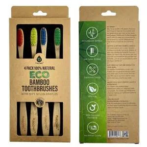 PURSONIC 100% Natural Eco Toothbrushes