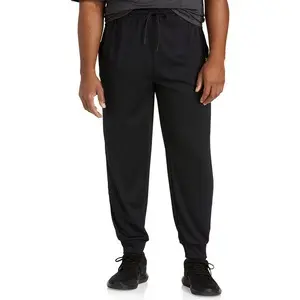 REEBOK Big & Tall Performance Double-knit Ribbed-hem Joggers