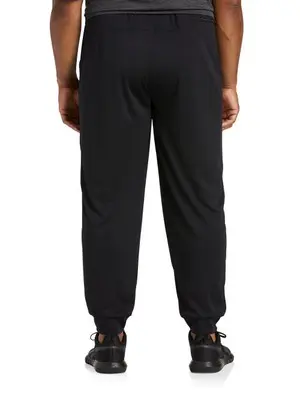 REEBOK Big & Tall Performance Double-knit Ribbed-hem Joggers
