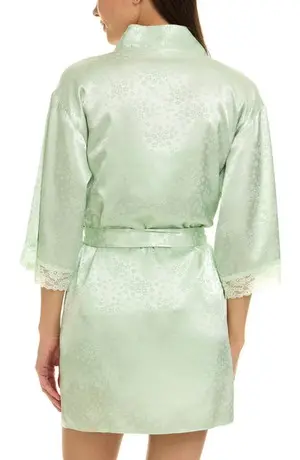 Flora Nikrooz Sabrina Travel Pajamas & Robe Set - Mint