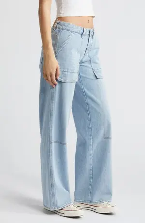 PACSUN Low Rise Baggy Carpenter Jeans