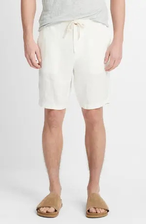 Vince Lightweight Hemp Shorts - Bone