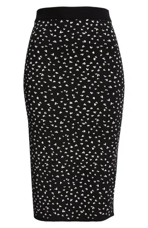 Max Mara Opunzia Jacquard Midi Skirt