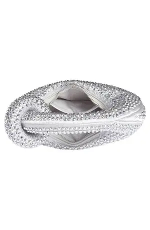 Jw Pei Mini Abacus Embellished Top Handle Bag - Silver