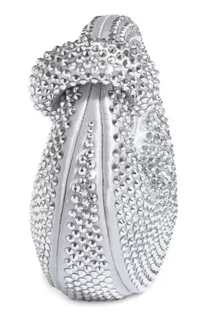 Jw Pei Mini Abacus Embellished Top Handle Bag - Silver