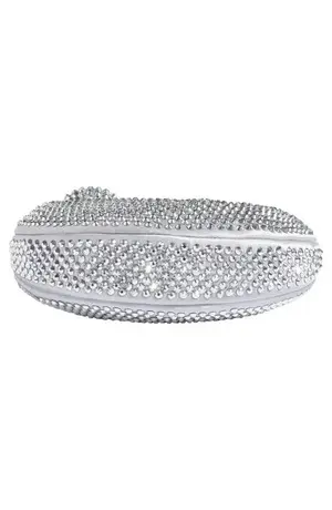 Jw Pei Mini Abacus Embellished Top Handle Bag - Silver