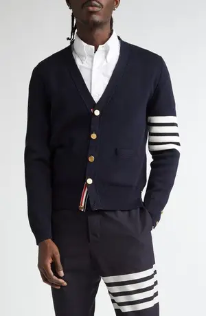 Thom Browne Logo Knitwear For Men