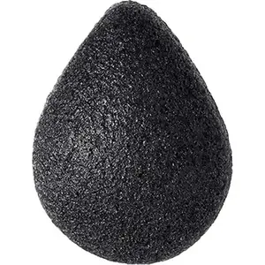 PURSONIC Natural Charcoal Konjac Sponge - Black