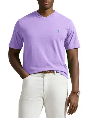 V Neck Polos For Men