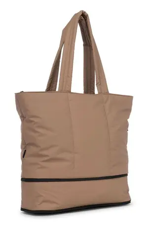 CALPAK Luka Expandable Tote Bag - Chocolate
