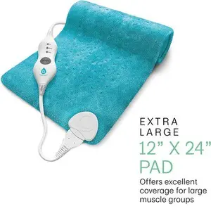PURSONIC Electric Heating Pad - Teal