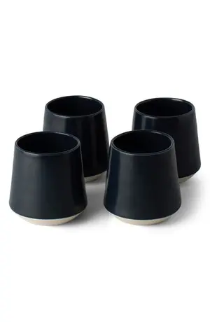 FABLE The Cups Set Of 4 Cups - Midnight Blue