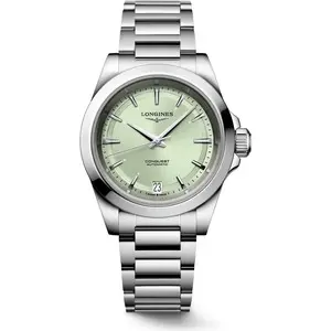 LONGINES Conquest Automatic Bracelet Watch - Green