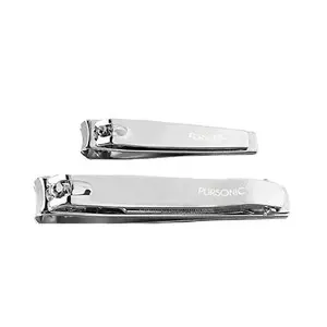 PURSONIC Salon Grade Premium 2 Pack Nail Clipper