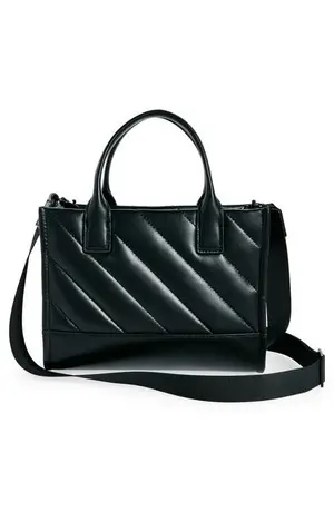Kurt Geiger Small Soho Quilted Leather Tote