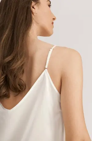Lilysilk V-neckline Silk Camisole - Ivory