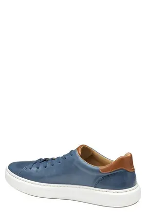 Johnston & Murphy Anders Sneaker - Navy Full Grain
